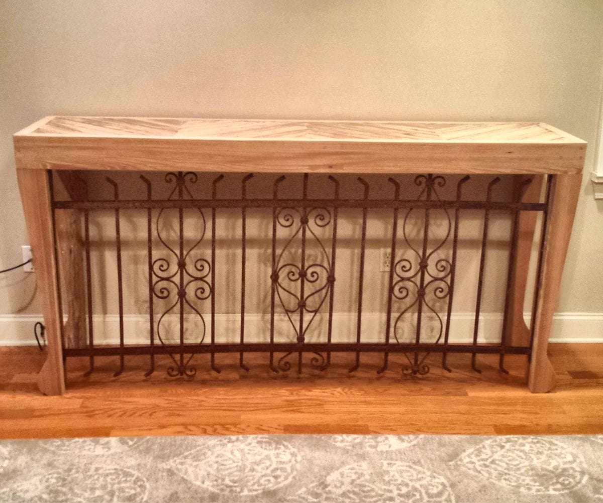 Custom Iron Console Table | Architectural Sales - Products