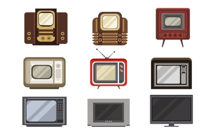 The Evolution Of TV Sets | Architectural Sales - We preserve